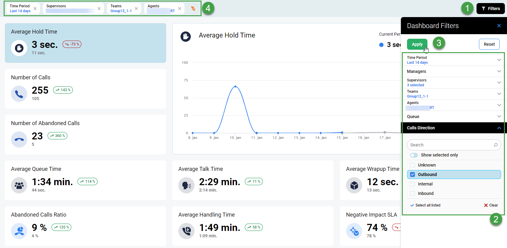 Dashboard | Eleveo User Guides